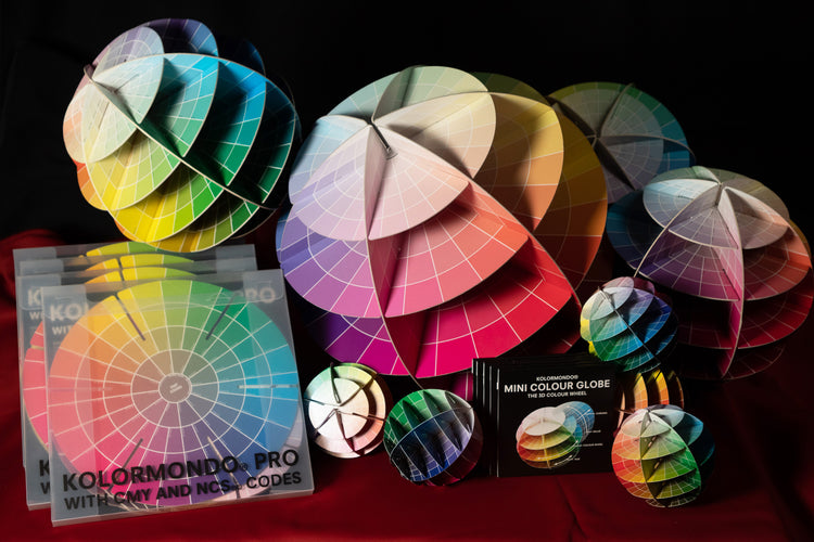Color Globe and color sphere - Kolormondo